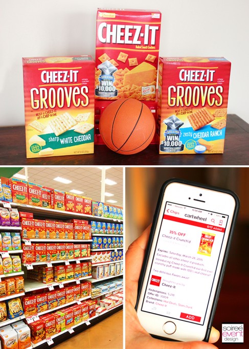Basketball Party Snack Bar + Cheez-It Meatball Recipe!