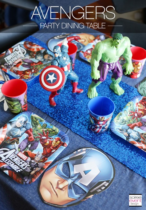 MARVEL Avengers Party Ideas! - Soiree Event Design