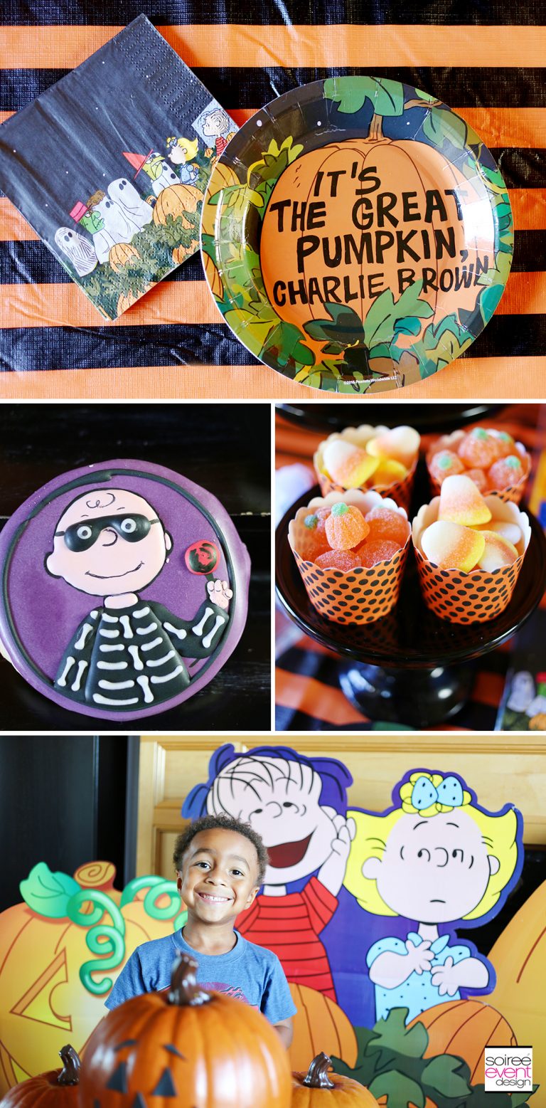 It's The Great Pumpkin Charlie Brown Halloween Party - Soiree Event Design