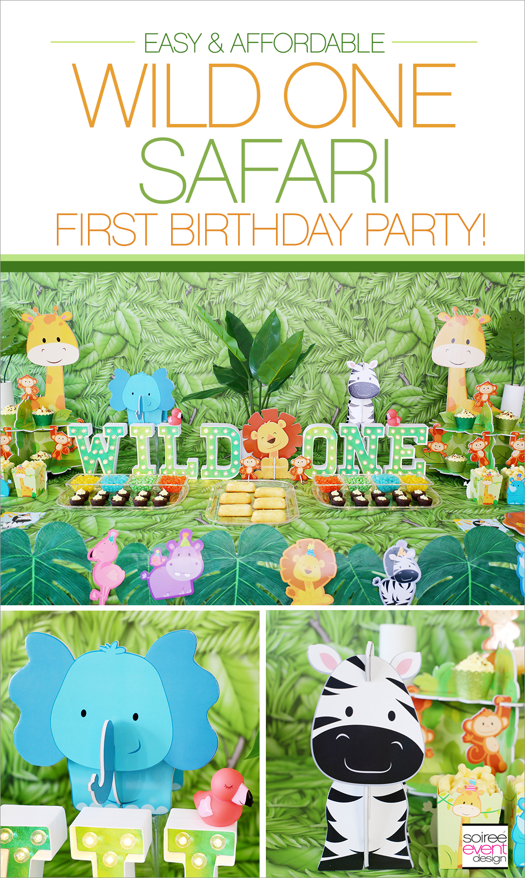 Safari Themed 1St Birthday Party Ideas 18 Browse Through The Largest 