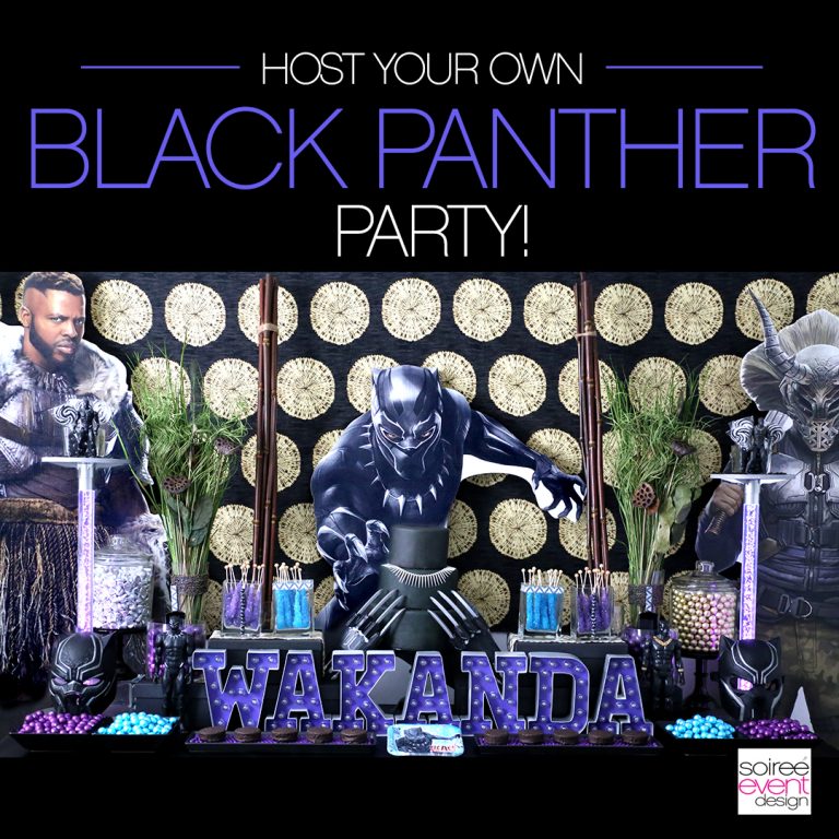 MARVEL Black Panther Party Ideas - Soiree Event Design